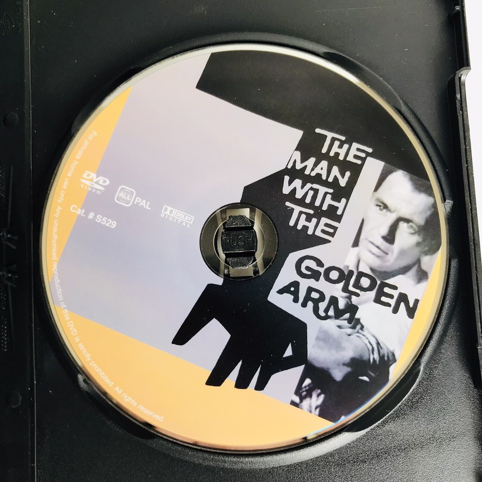 The Man With The Golden Arm DVD Black & White Movie Frank Sinatra | eBay