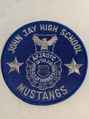 John Jay High School AFJROTC Uniform Patch | eBay