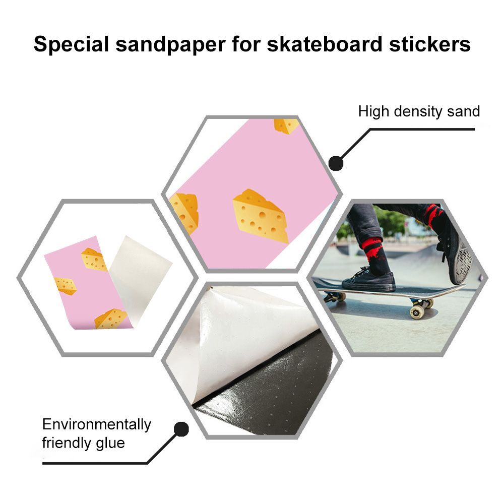 Electric Scooter Skateboard Sandpaper Grip Tape Skate Board Deck ...