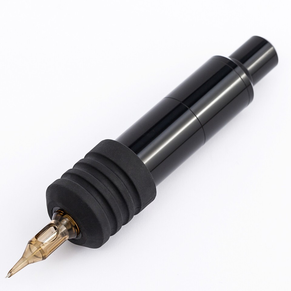 Rotary Wireless Tattoo Machine Pen Kit Rechargeable Battery Needles ...