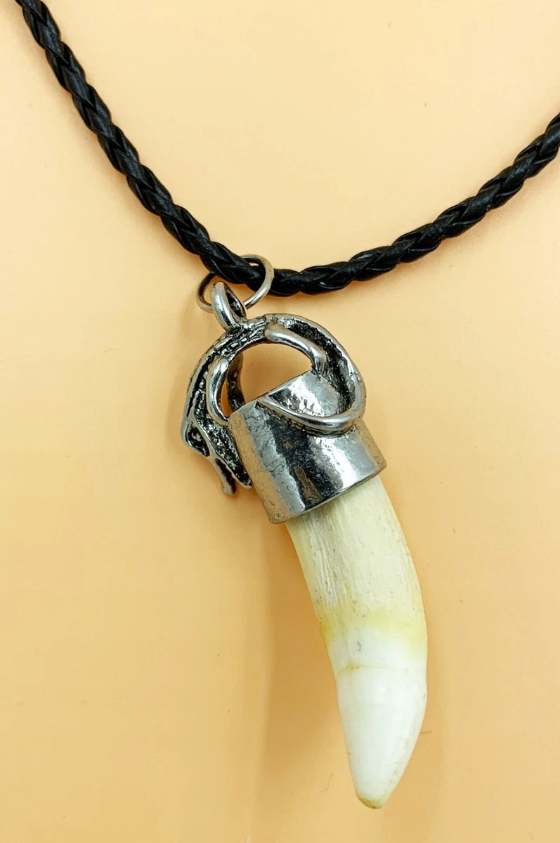 Alligator Tooth Necklace For Men