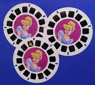 Disney Disney's Princess Cinderella view-master Reels 3 Reel set kids ...