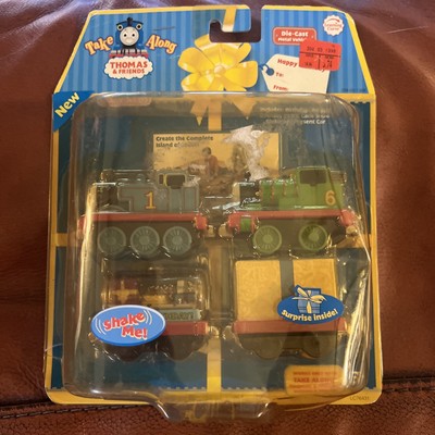 NEW THOMAS & FRIENDS TAKE ALONG BIRTHDAY PACK TRAINS PERCY & THOMAS | eBay