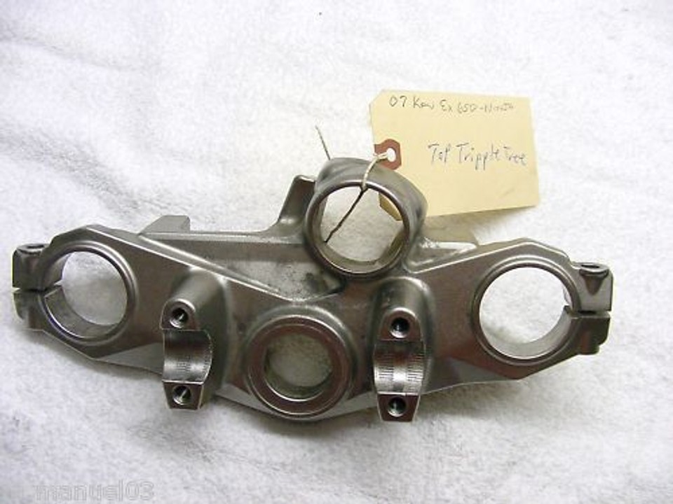 07 Kawasaki EX650 Ninja EX 650 Top Triple Tree | eBay