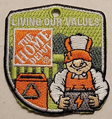 Home Depot Seasonal Homer Award Patch | eBay