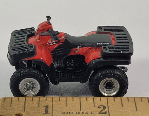 Polaris Quad 4 Wheeler Red Diecast Ertl Tomy Rare Vintage | eBay