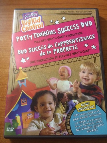 Pull-Ups Big Kid Central Potty Training Success (DVD) ...G | eBay