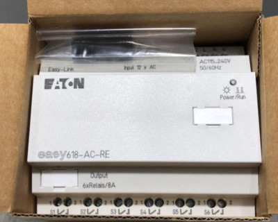 EATON CORPORATION MOELLER ELECTRIC EASY618-AC-RE EZ RELAY I/O EXPANSION ...