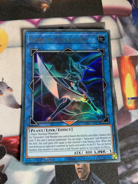 Yu-Gi-Oh! TCG Sunvine Thrasher Ghosts From the Past GFTP-EN024 1st ...