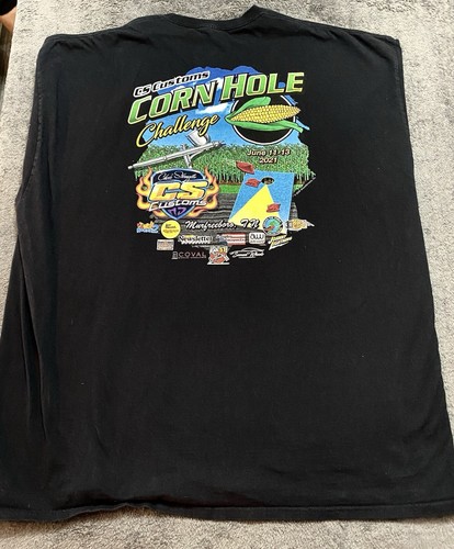 CS Customs Annual Hot Wheels Diecast Convention T-Shirt Size 3XL Corn ...
