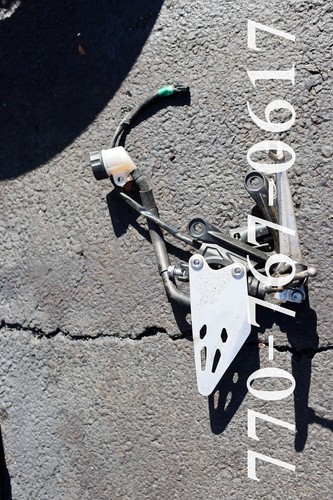 19-24 KAWASAKI NINJA ZX6R RIGHT REARSET REAR SET DRIVER FOOT PEG REST ...