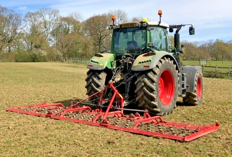 ***NEW 2025 HYDRAULIC FOLDING TRACTOR MOUNTED CHAIN HARROW***trailer ...