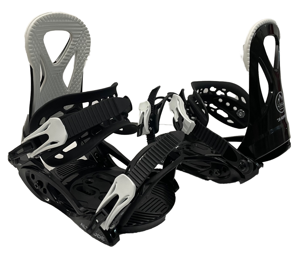 BOYS LIL' RIPPER BEGINNER SNOWBOARD 110CM W/ JR RIPPER (BLACK) BINDINGS ...