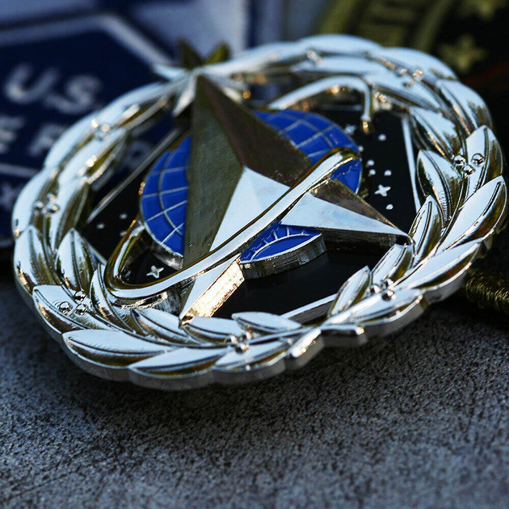U.S. Space Force Space Staff Badge insignia Pins US AIR ASU Services ID ...