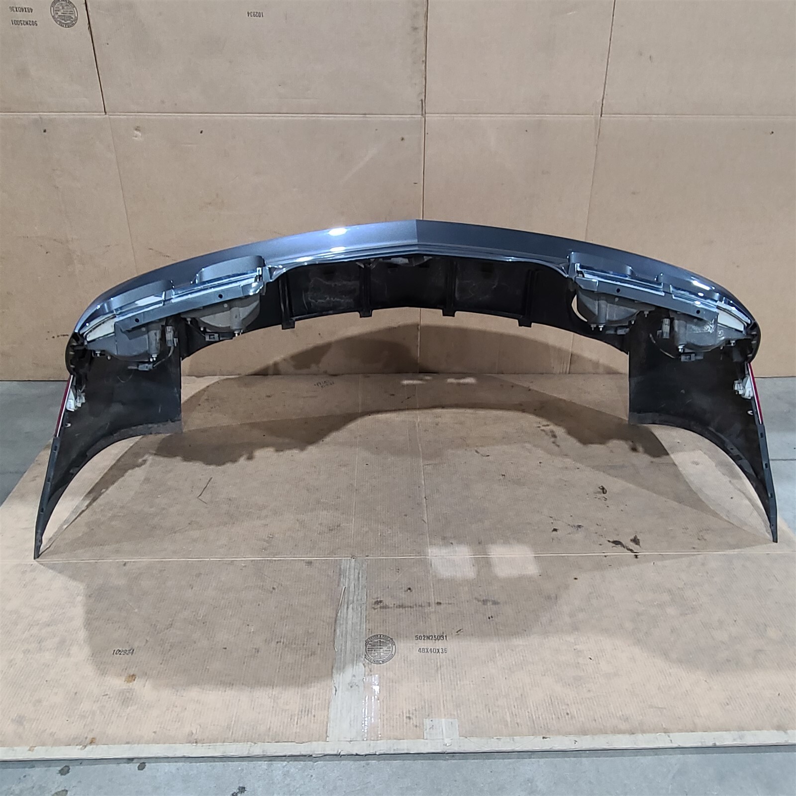 10-13 Camaro Ss Rear Bumper Cover Facia Assembly Complete With Lights ...