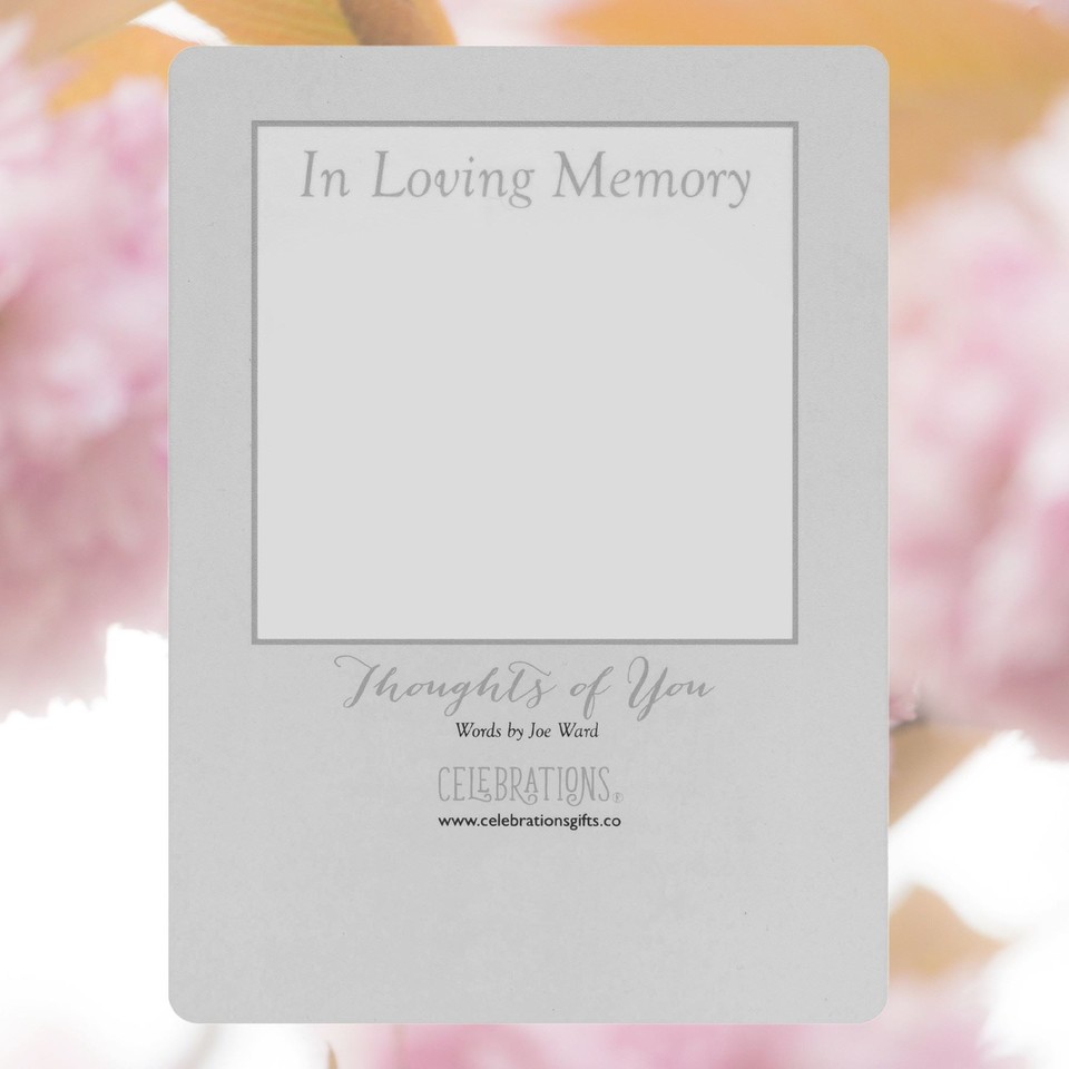In Loving Memory Nan Graveside Waterproof Memorial Card, Sentiment Poem ...