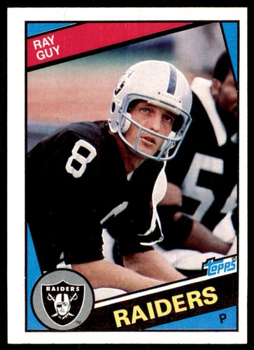 1984 TOPPS} RAY GUY. LOS ANGELES RAIDERS #107 | eBay