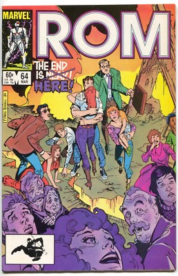 Rom Spaceknight 64 Marvel 1985 NM- Bill Mantlo Steve Ditko | eBay