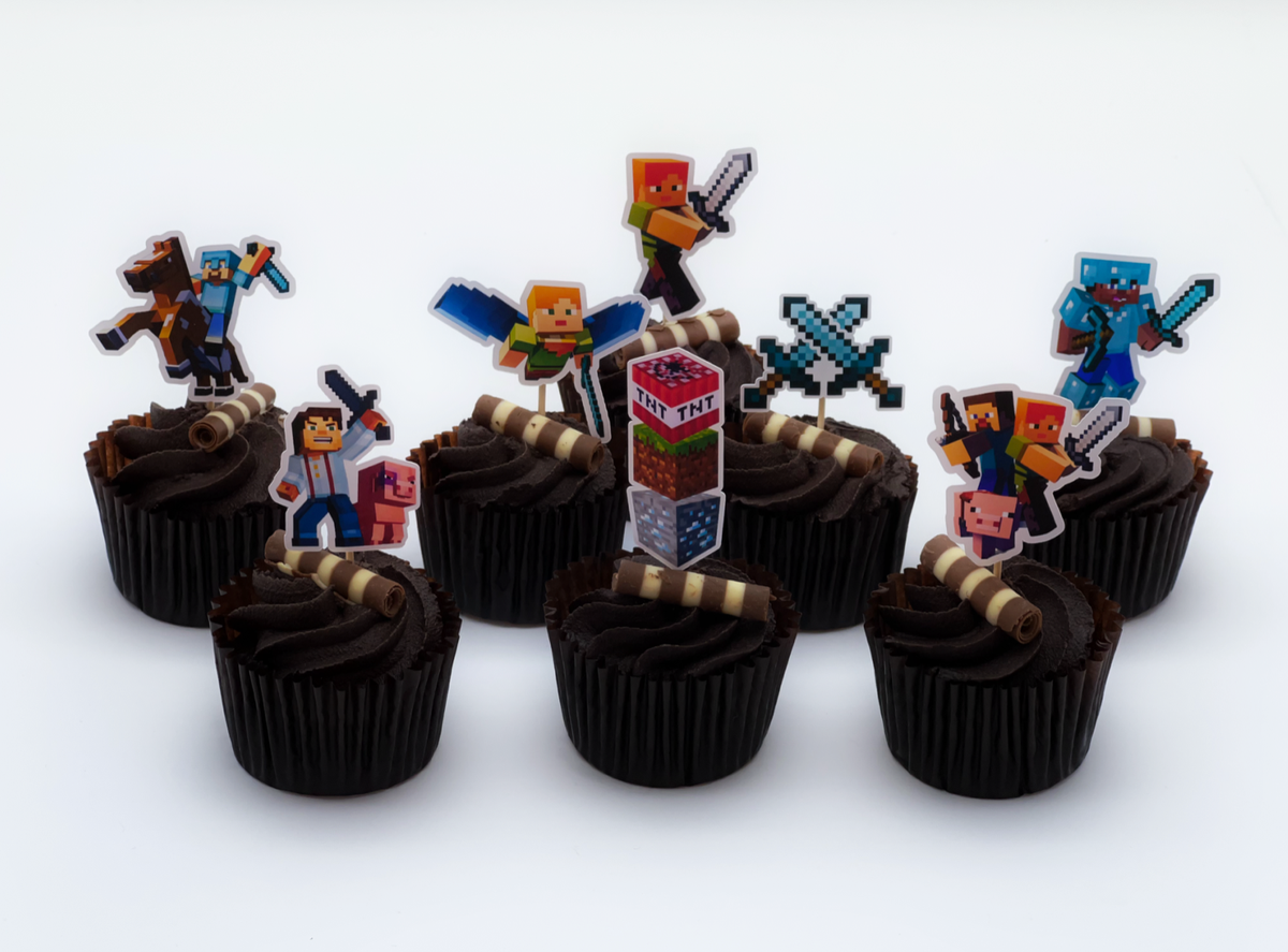 Minecraft Cupcakes Minecraft Cupcakes 7501 – Cakes And Memories