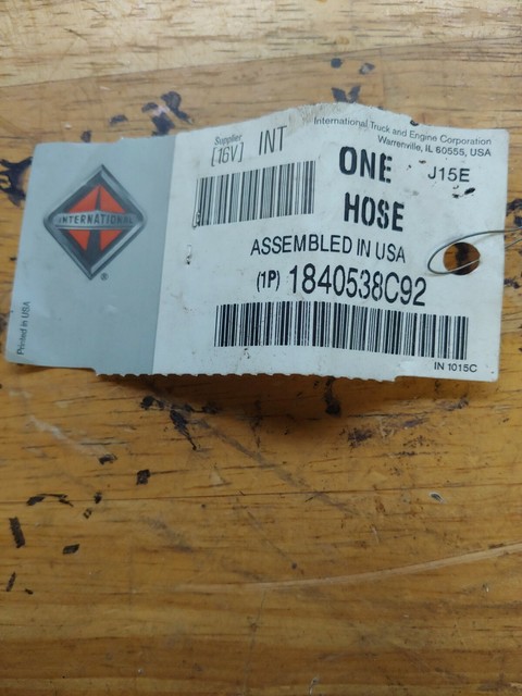 1840538C92 Fuel Line Hose for International for sale online | eBay
