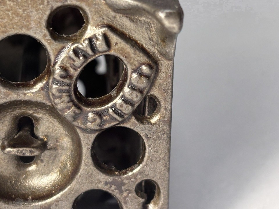 Antique J. E. Stevens Cast Iron Coin Bank with Working Key MM-122 | eBay