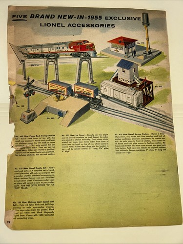 Vintage 1955 Lionel Toy Trains Catalog from Scranton Hobby Center | eBay