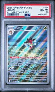 Ledian 2024 Scarlet & Violet: Stellar Crown #144/142 Illustration Rare ...