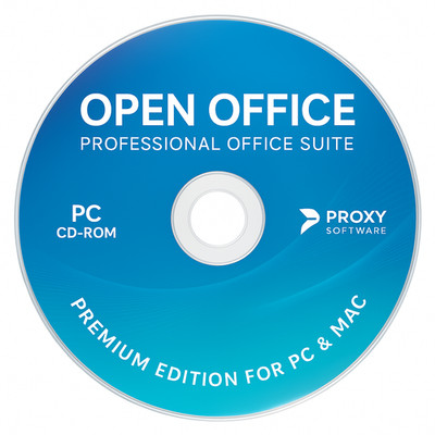 OpenOffice Premium Edition for Windows PC – CD/DVD or USB 16GB + PDF ...