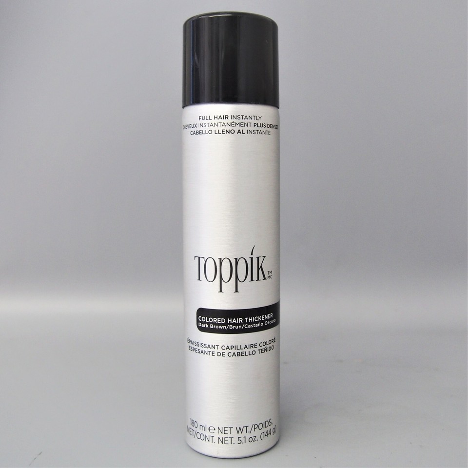 Toppik Colored Hair Thickener 5.1oz (Black/ Dark / Medium/ Light Brown ...
