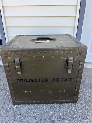 1950s US Army Signal Corps AQ-2A Projector W/ Case | eBay
