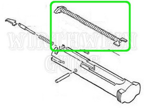RUGER Mark IV 4 Recoil Spring Assembly fits Standard 1 2 3 22/45 LITE ...