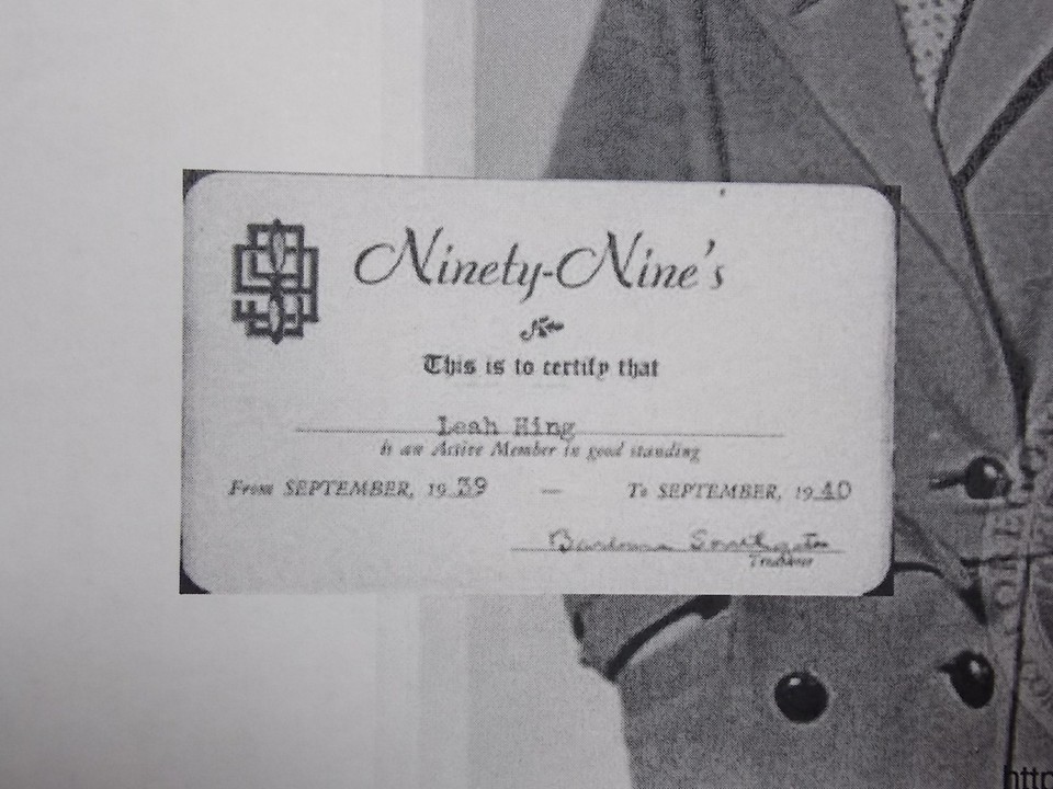 US 1932 China "Miss Lindbergh-Leah Hing" Real Photo Flying Tiger Member ...