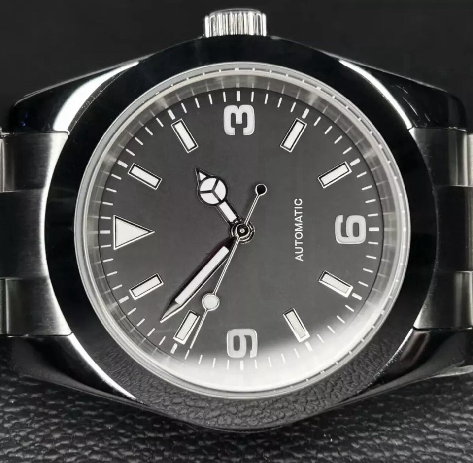 Custom 39mm Explore 369 Dial Style Mod Watch w/ NH35 Automatic Movement ...