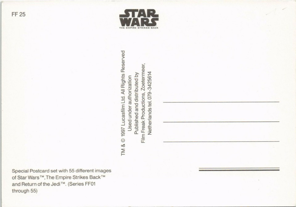 CPM STAR WARS, THE EMPIRE STRIKES BACK, BATTLE OF THE HOTH SYSTEM FF29 ...