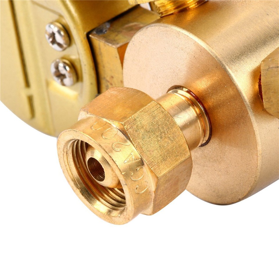 Air Acetylene Set Torch Kit Regulator Swirl MC Tank CGA 200 Welding Gas ...