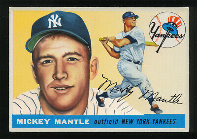 1955 Topps Mickey Mantle Baseball Card - #100 of 100 | eBay