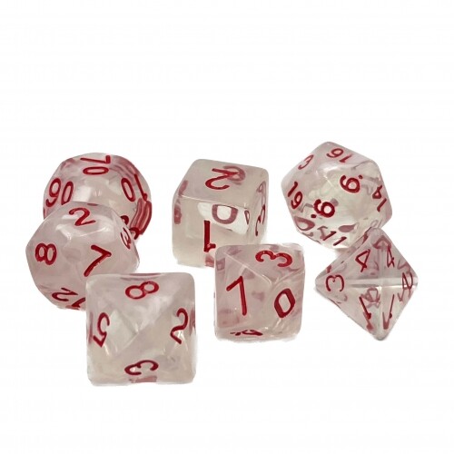 Frosted Cube Set - Red Princess (7) | eBay