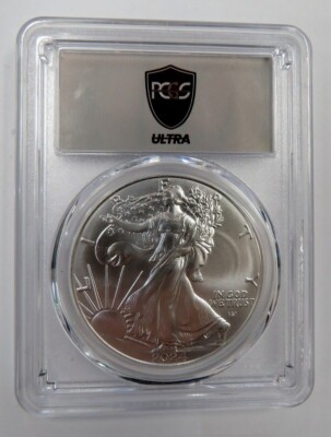 2024- American Silver Eagle- Ultra Break- PCGS- MS70- Ultra Silver ...