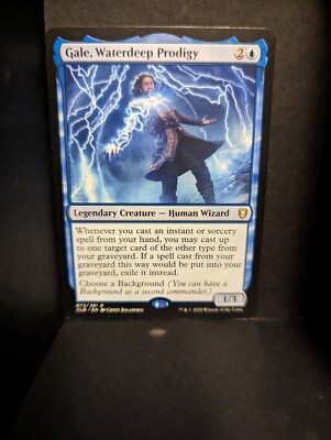 Gale, Waterdeep Prodigy MTG Magic Cards NM-M Battle for Baldur's Gate ...