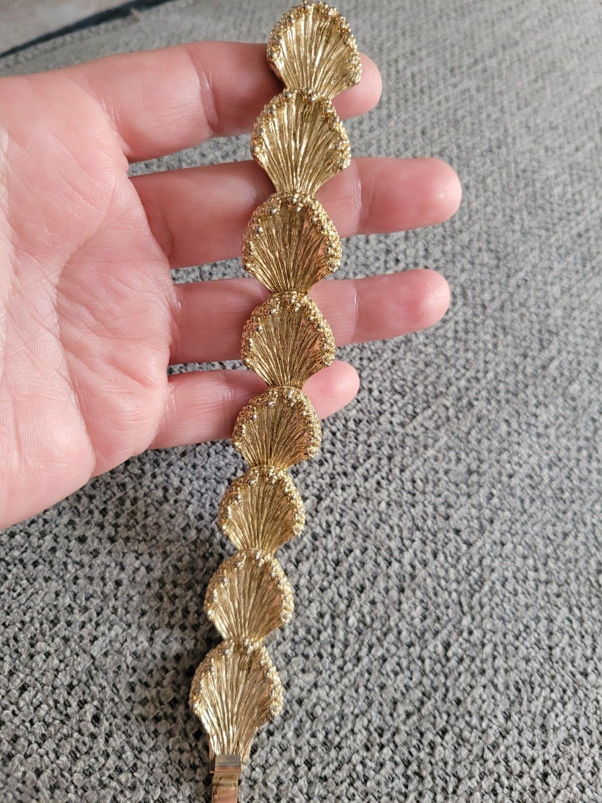 Vintage Scallop Shell Bracelet Designer Shell Bracele… - Gem