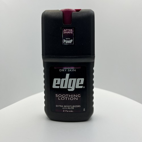 Vintage 1993 Collectible EDGE 3oz Dry Skin Aftershave Soothing Lotion ...
