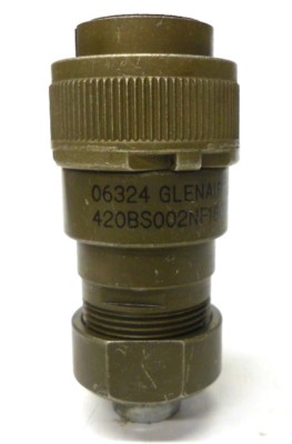 GLENAIR CIRCULAR CONNECTOR 06324, 9303, 420BS002NF1802-3N 17-POS | eBay