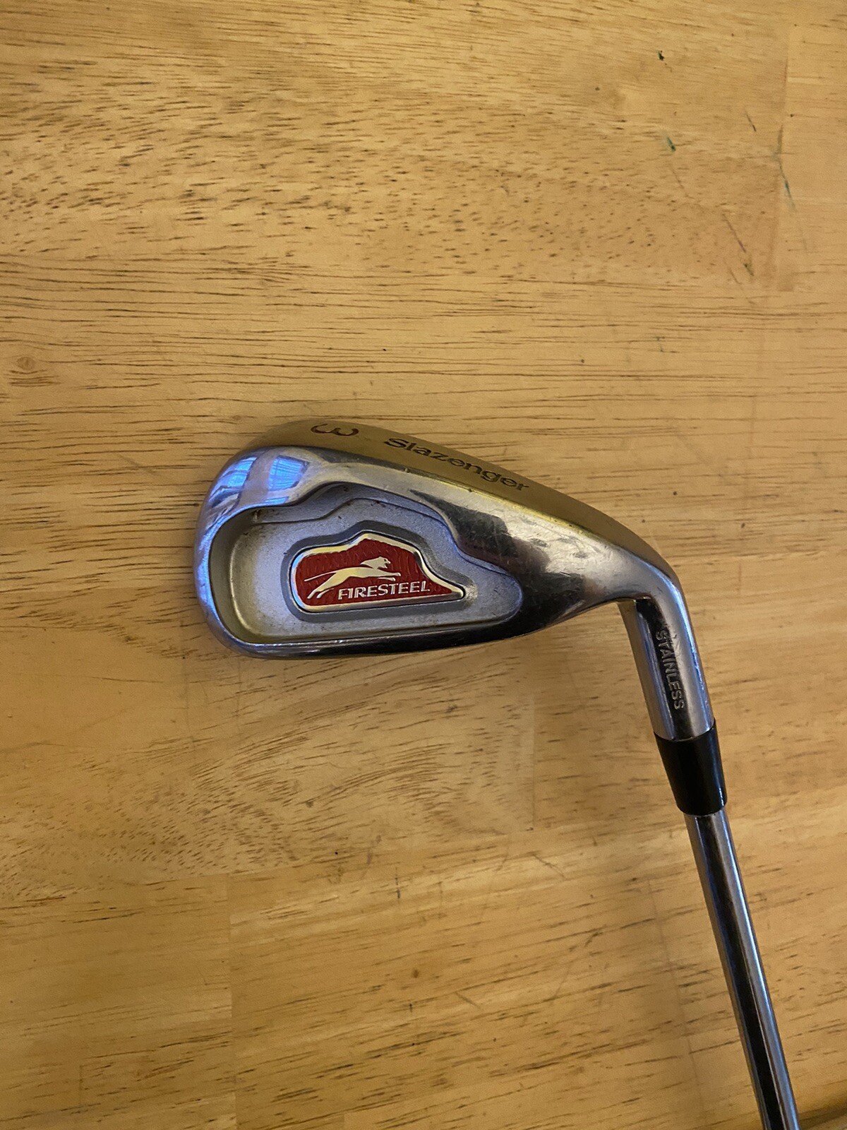 Slazenger Firesteel irons~Right Handed~3i-9i PW & SW~Steel shaft | eBay