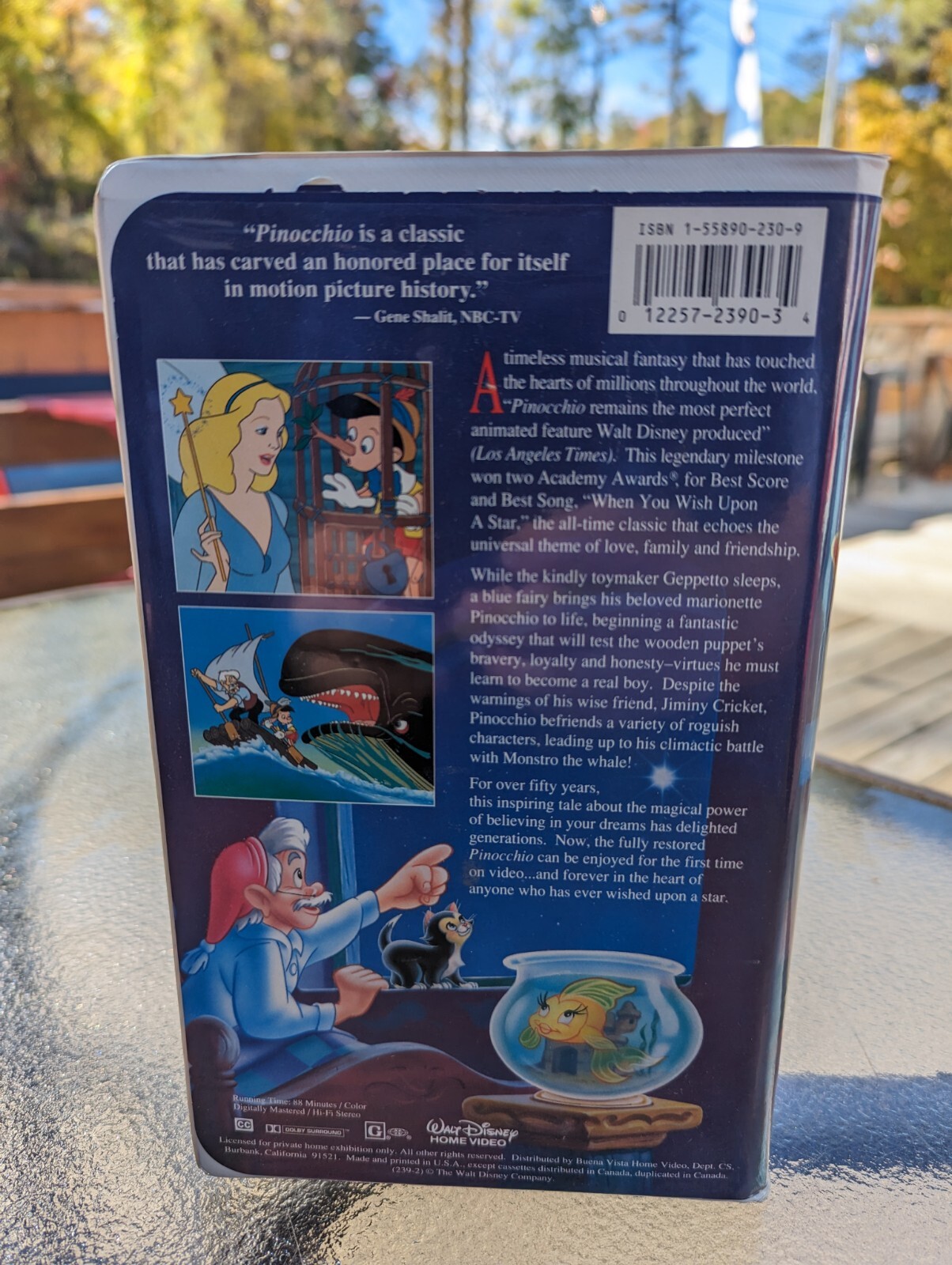 Walt Disney's Pinocchio (1940) VHS Masterpiece Collection - 1993 ...