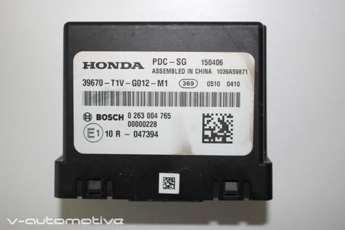 2016 HONDA CR-V CRV / PDC PARKING SENSORS CONTROL MODULE 39670-T1V-G012 ...