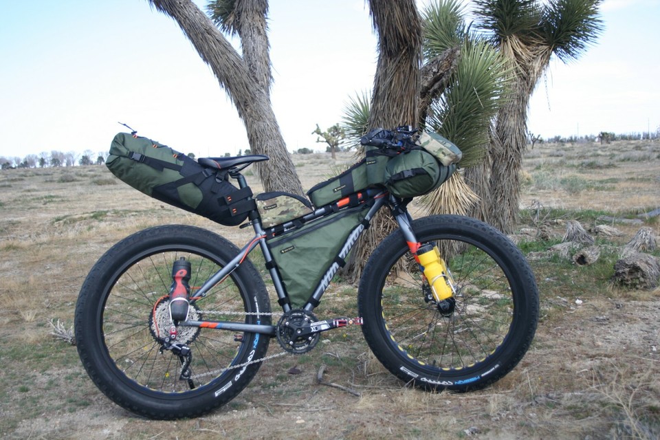 Urban Desert 3 to 8 pcs Bikepacking sets with custom made frame bag ...