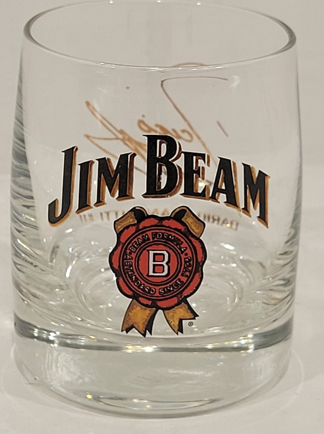 Jim Beam Wiskey Shot Glass Nascar Race Car Driver - Dario Franchetti ...