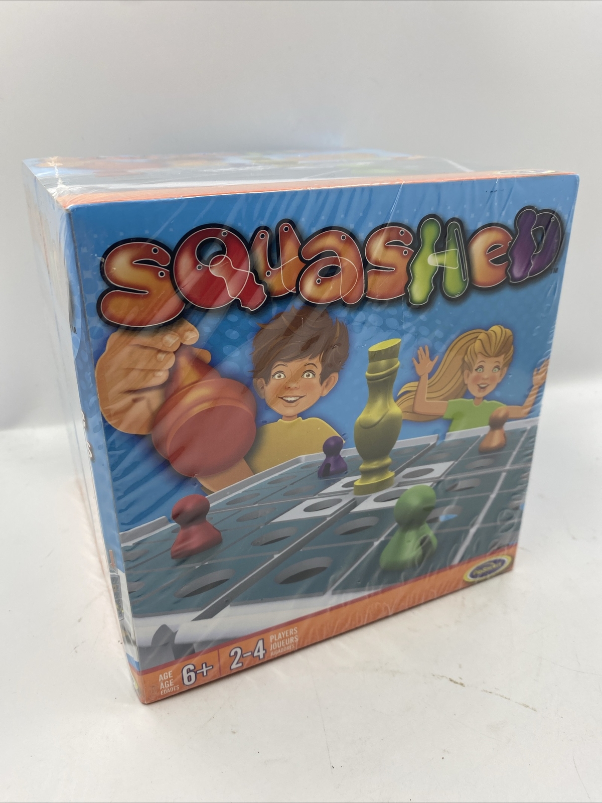 Squashed 3-D Board Game Cube Brand New Sealed NIB PlaSmart For Kids 6 ...