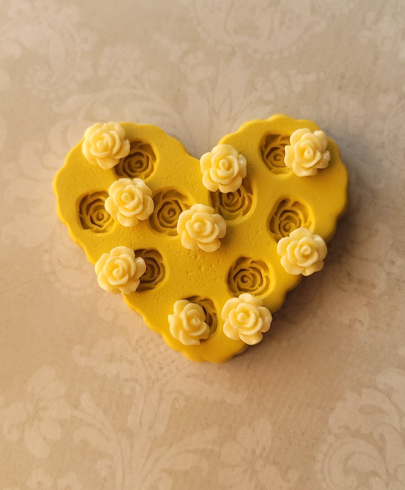 Roses mold food safe fondant candy mold chocolate roses birthday cake ...