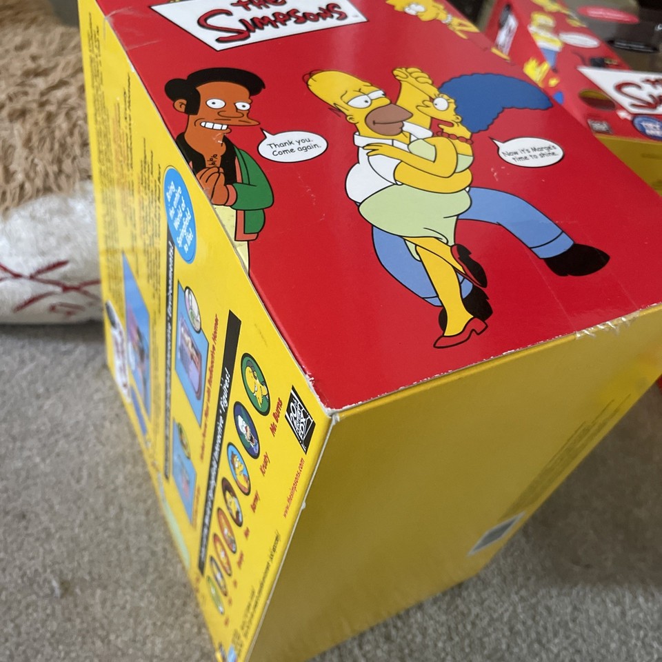 WOS playmates The Simpsons interactive playset living room with Marge ...